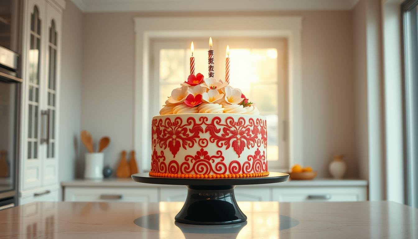 Korean Birthday Cake Recipe - Easy Steps