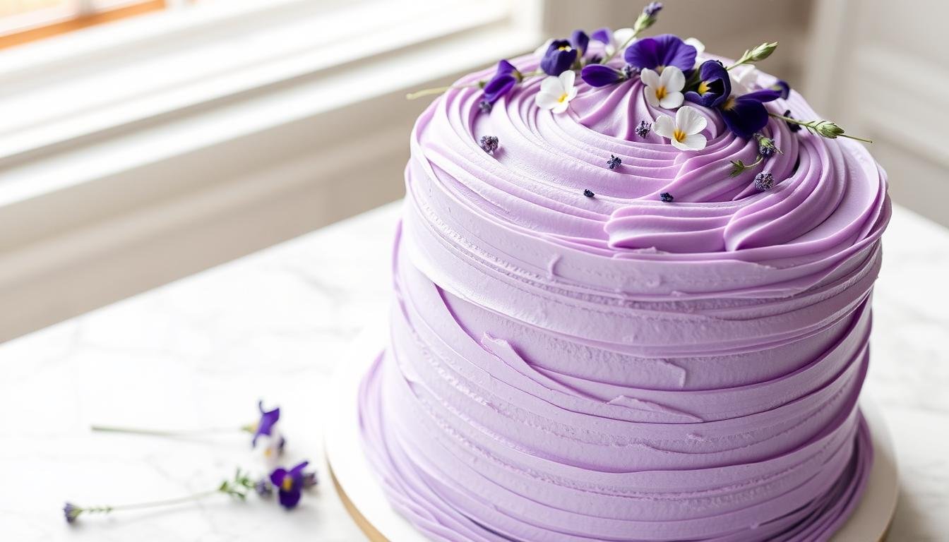 How to Make a Stunning Purple Birthday Cake