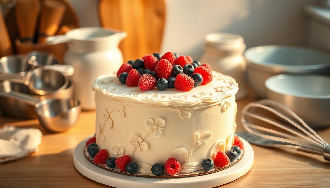 Korean Birthday Cake Recipe - Easy Steps