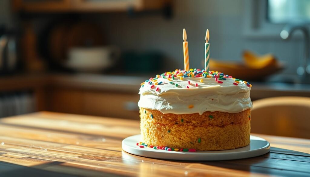 Easy Simple Birthday Cake Recipe | Bake at Home